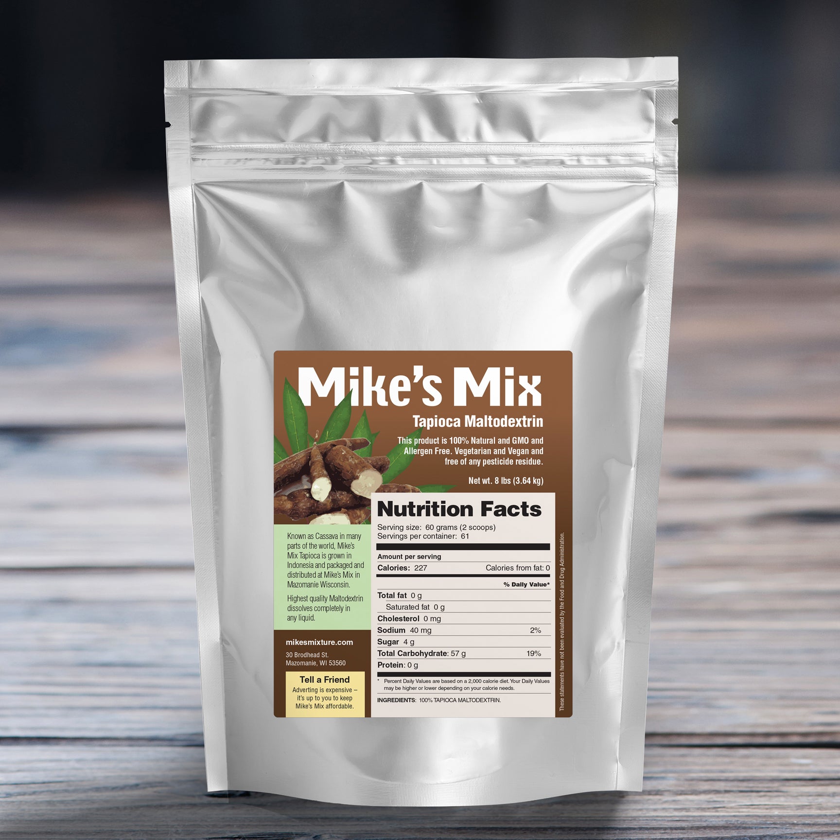 Tapioca Maltodextrin – Mike's Mix Sports Nutrition